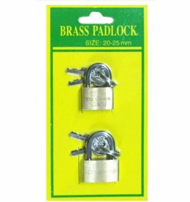 2 x BRASS PADLOCK + 2 KEYS 2 DIFFERENT SIZES WITH FREE P&P UK SELLER | eBay