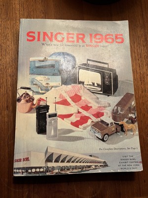 Vintage 1965 SINGER MAIL ORDER CATALOG , merchandise from the 60's | eBay