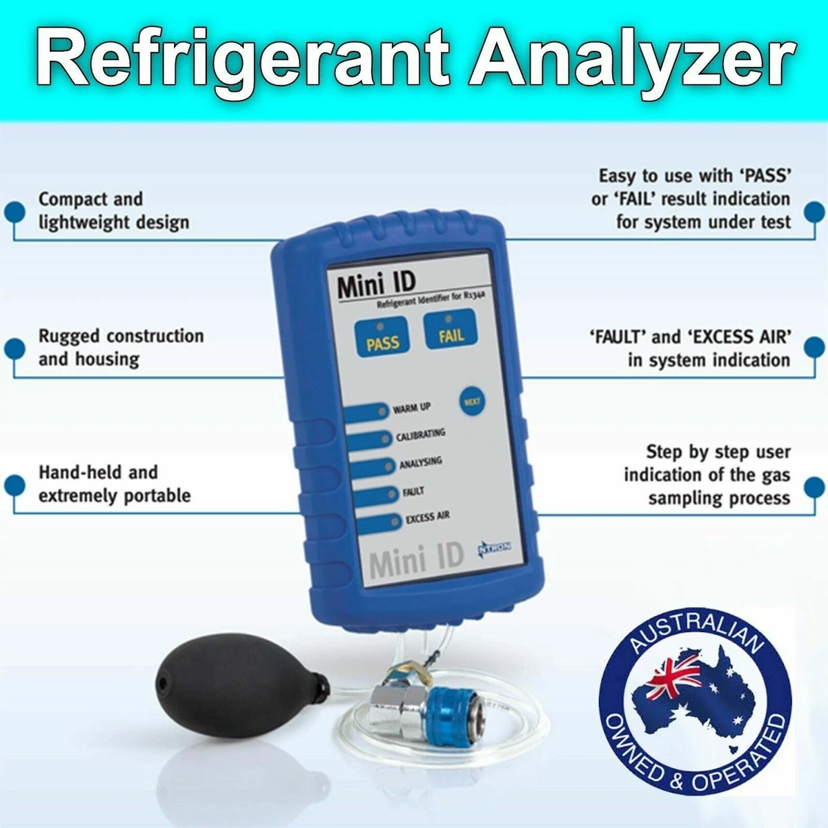 Mastercool R134A Refrigerant Identifier, 53% OFF