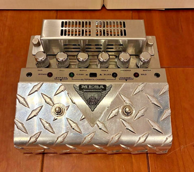 Mesa Boogie V-Twin Tube Preamp Tested w/ AC Adapter & Manual Japan Used ...
