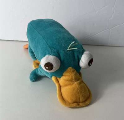 DISNEY Parks PERRY THE PLATYPUS Phineas Ferb 10" Plush Animal Toy | eBay