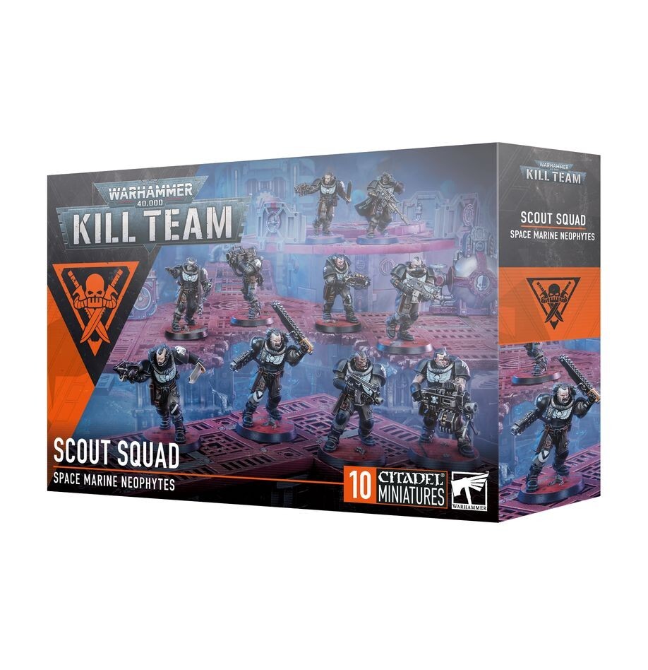 New in Box Space Marines Neophytes Kill Team Scout Squad | eBay