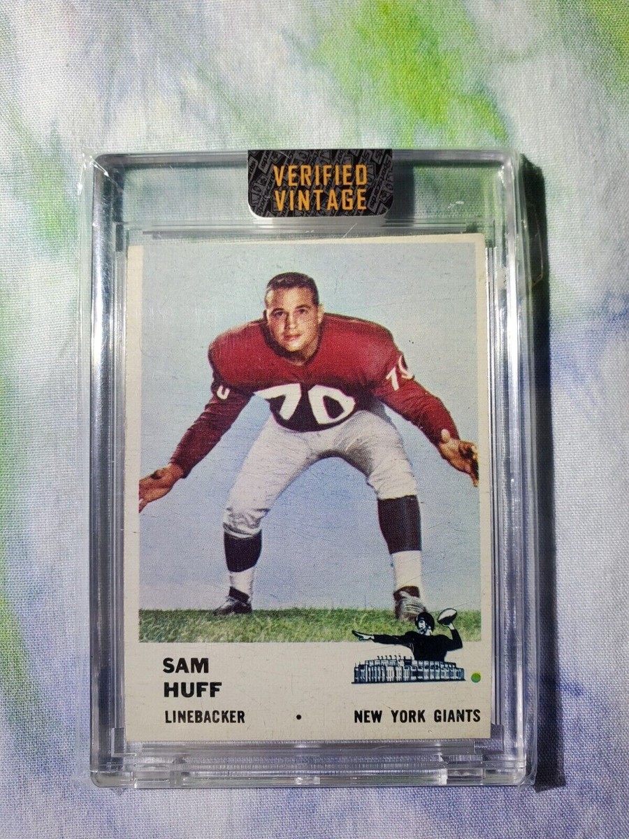Sam Huff Giants Football