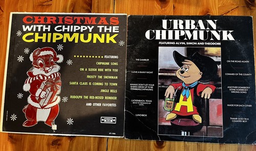 Urban Chipmunk & Christmas With Chippy The Chipmunk Record | eBay