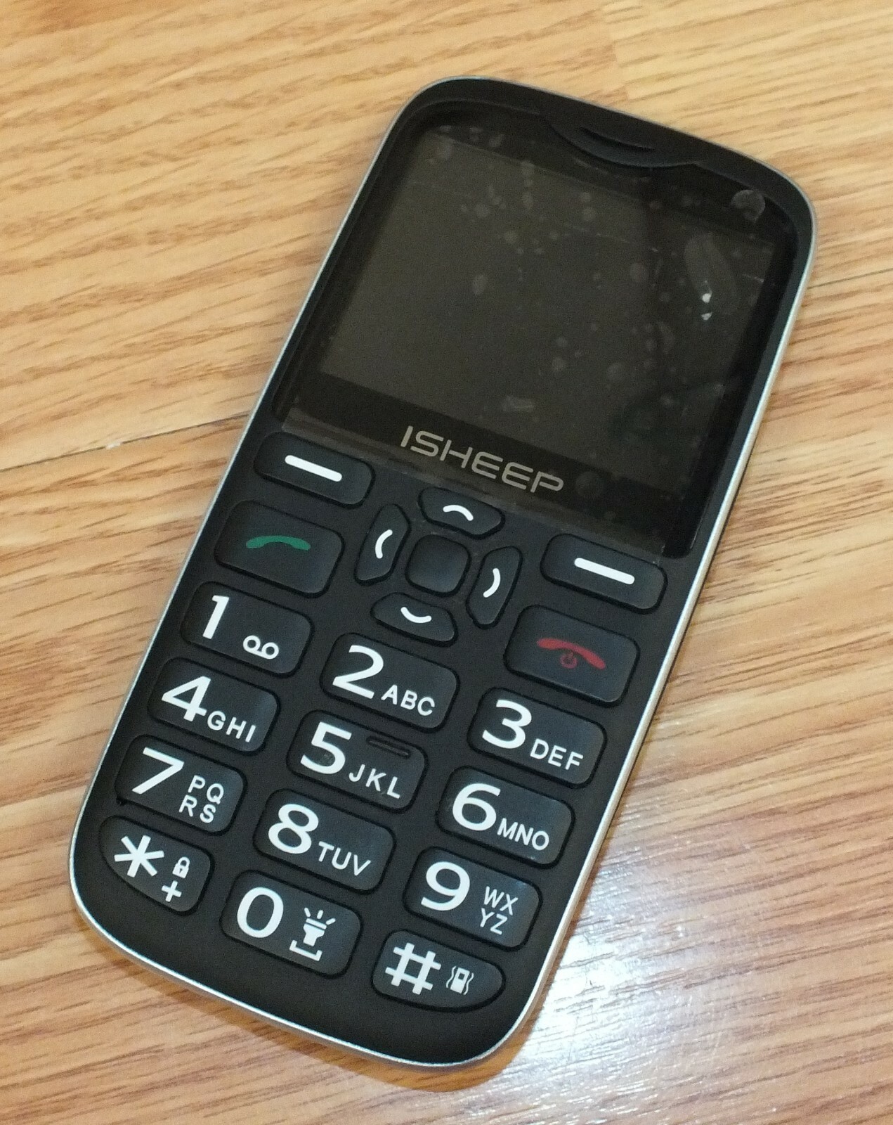 ISHEEP (D210) Bar Style Elderly / Kids Simple GSM Cell Phone Bundle ...