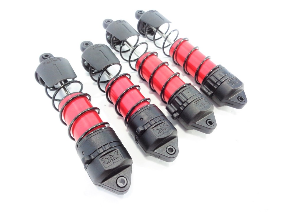 Arrma Outcast / Kraton 4x4 4s BLX Red Aluminum Shock Set 15mm Bore ...