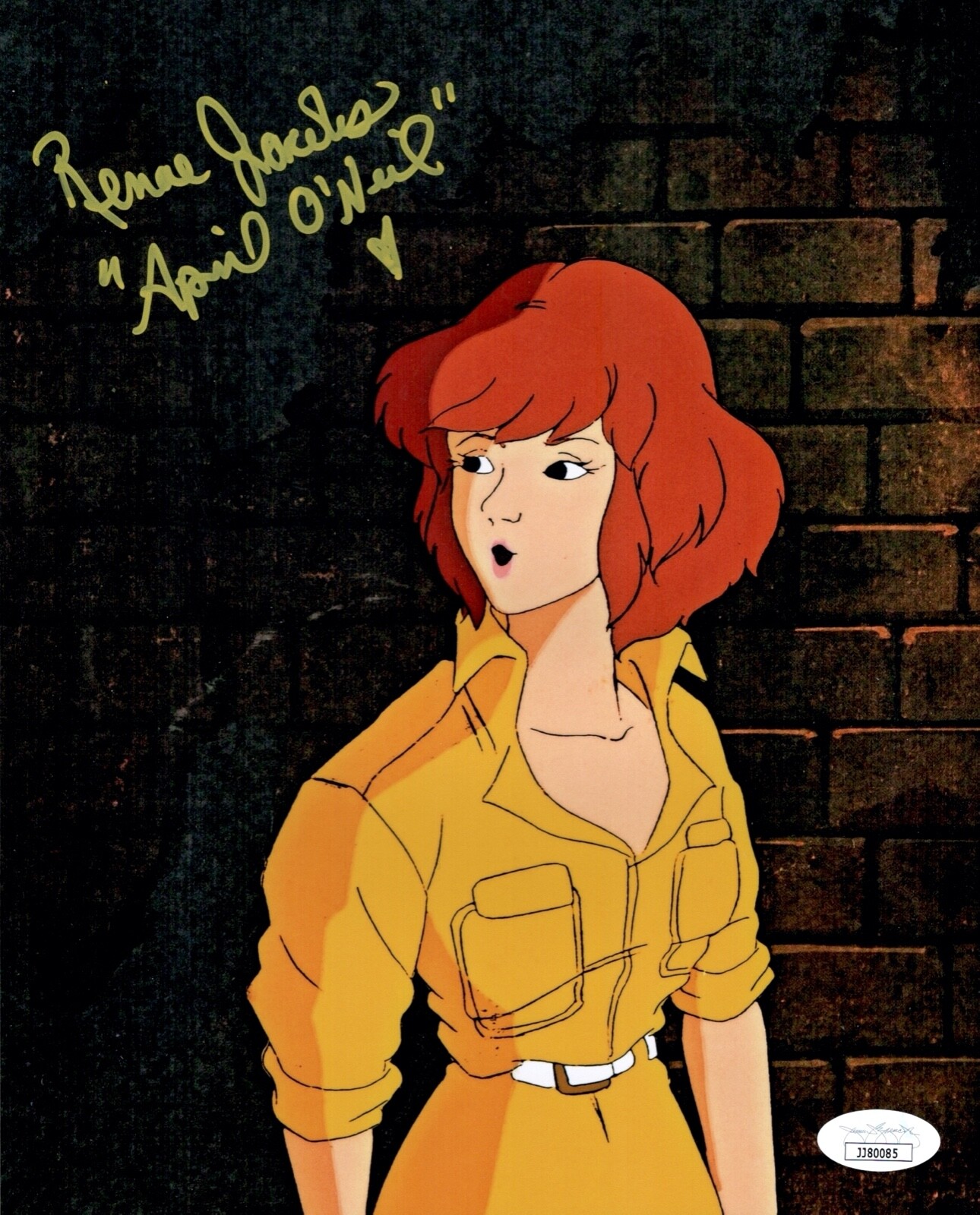 RENAE JACOBS Signed 8x10 Photo APRIL Teenage Mutant Ninja Turtles COA ...