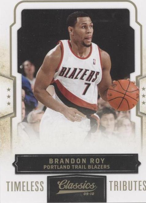 2009-10 Panini Classics - Brandon Roy #58 Gold Timeless Tributes /50 ...