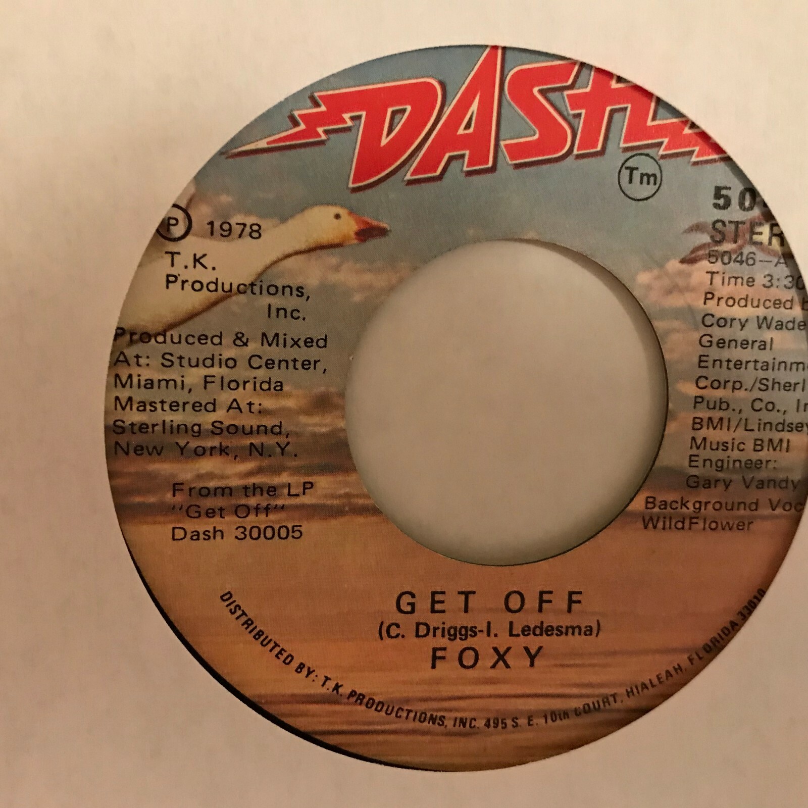 FOXY 7" VINYL SINGLE, YOU MAKE ME HOT / GET OFF | eBay