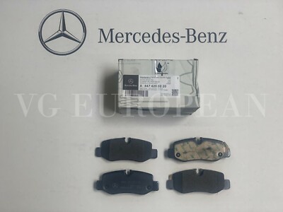 Mercedes Benz Genuine Metris Rear Brake Pad Set, Pads NEW 2016-2019 | eBay