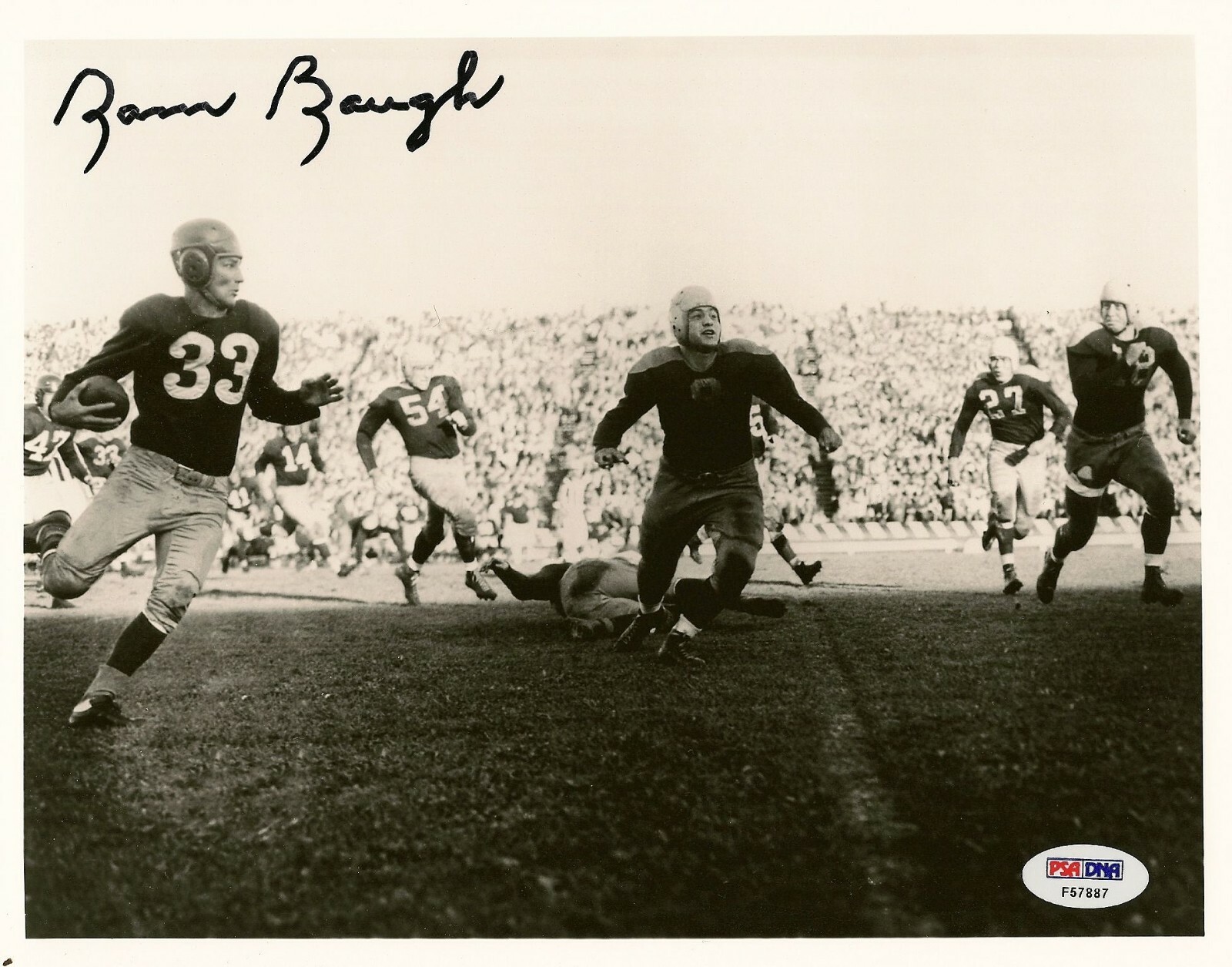 Sammy Sam Baugh Redskins 8x10 Photo PSA/DNA COA HOF Football Picture ...