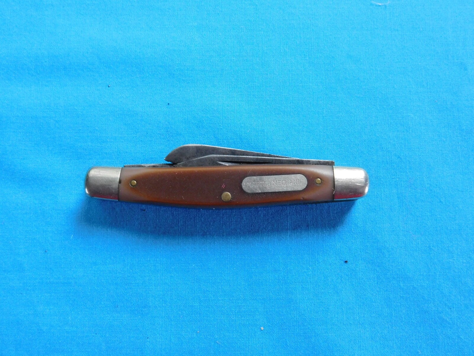 VINTAGE SCHRADE MASTER MECHANIC STOCKMAN MODEL 340T POCKET KNIFE | eBay