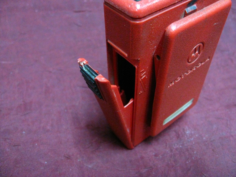1 pc RED Vintage Motorola Minitor II - 2-Channel Emergency Fire ...