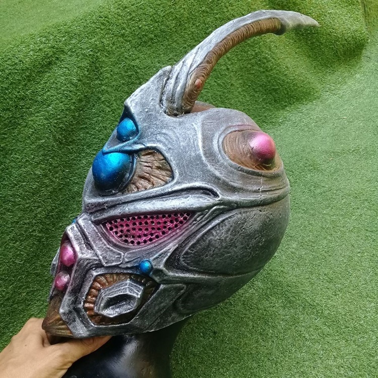 Guyver Mask Head Dark Brown Guyver Hero 2 Halloween Costume Cosplay ...