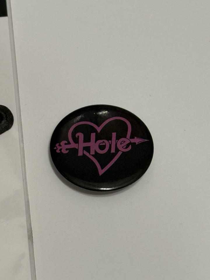HOLE Band Patch & Button Pin Courtney Love Hole Official Merch Lot Hole ...