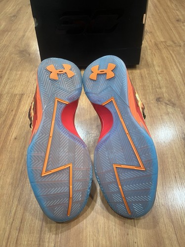 UNDER ARMOUR MENS CURRY 1 JAM FIRE BASKETBALL SHOES MENS 7.5 NIB ...