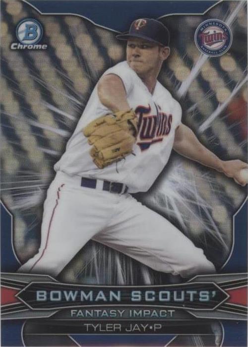 2015 Bowman Draft - Bowman Scouts Fantasy Impact Refractor Tyler Jay # ...