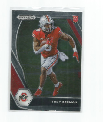 TREY SERMON (Ohio State) 2021 PANINI PRIZM DRAFT PICKS ROOKIE CARD #159 ...