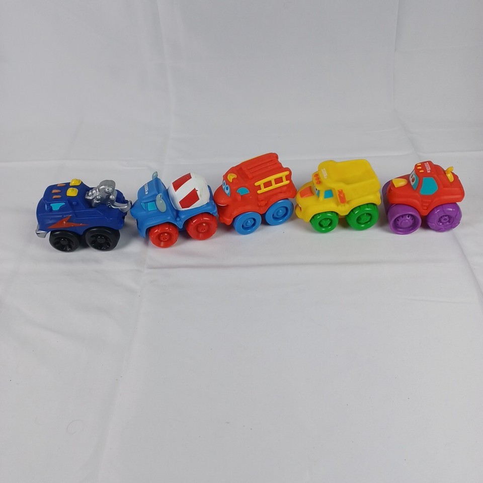 Tonka Hasbro Chuck And Friends Toy Cars Trucks Chunky Soft Plastic Lot ...