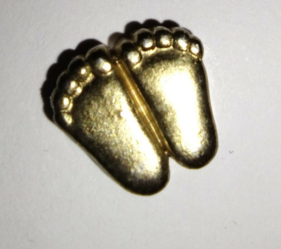 Vintage Precious Feet, Gold Tone, Pro-Life Pin, Pinback, Lapel Pin | eBay