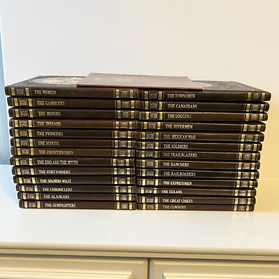 THE OLD WEST Collection ~ Time Life ~ 26 Volumes ~ Complete Set w ...