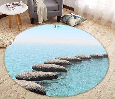 3D Kieselstein M6766 Spiel Teppich Mat Runden Elegant Foto Teppich Romy ...