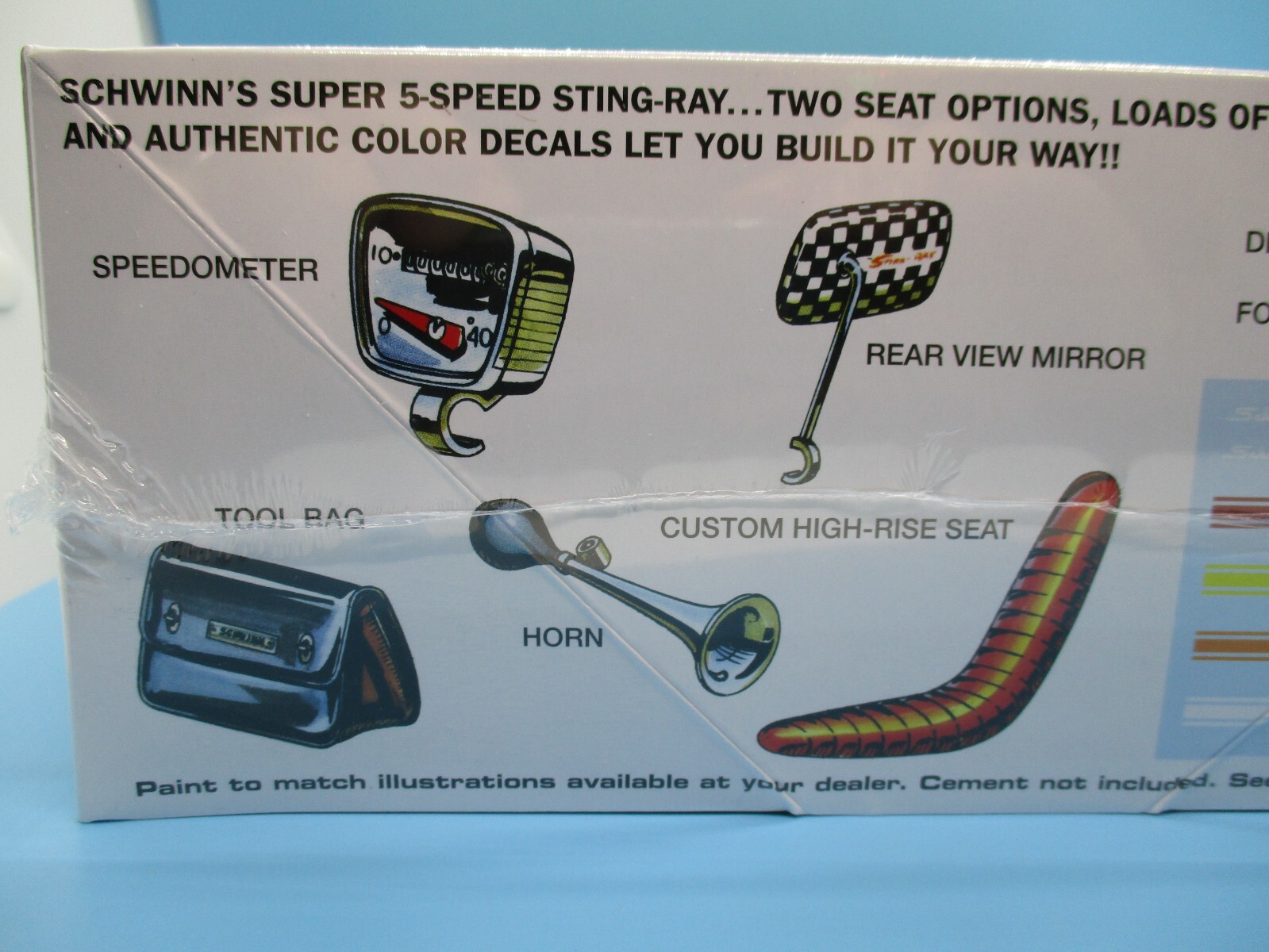 MPC MPC914 1/8 Schwinn Sting-Ray Classic Krate Plastic Model Kit for ...