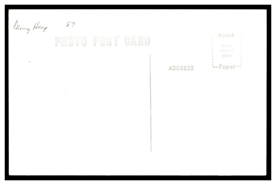 Danny Heap (1987) Los Angeles Dodgers Vintage Baseball Postcard Rd5 | eBay