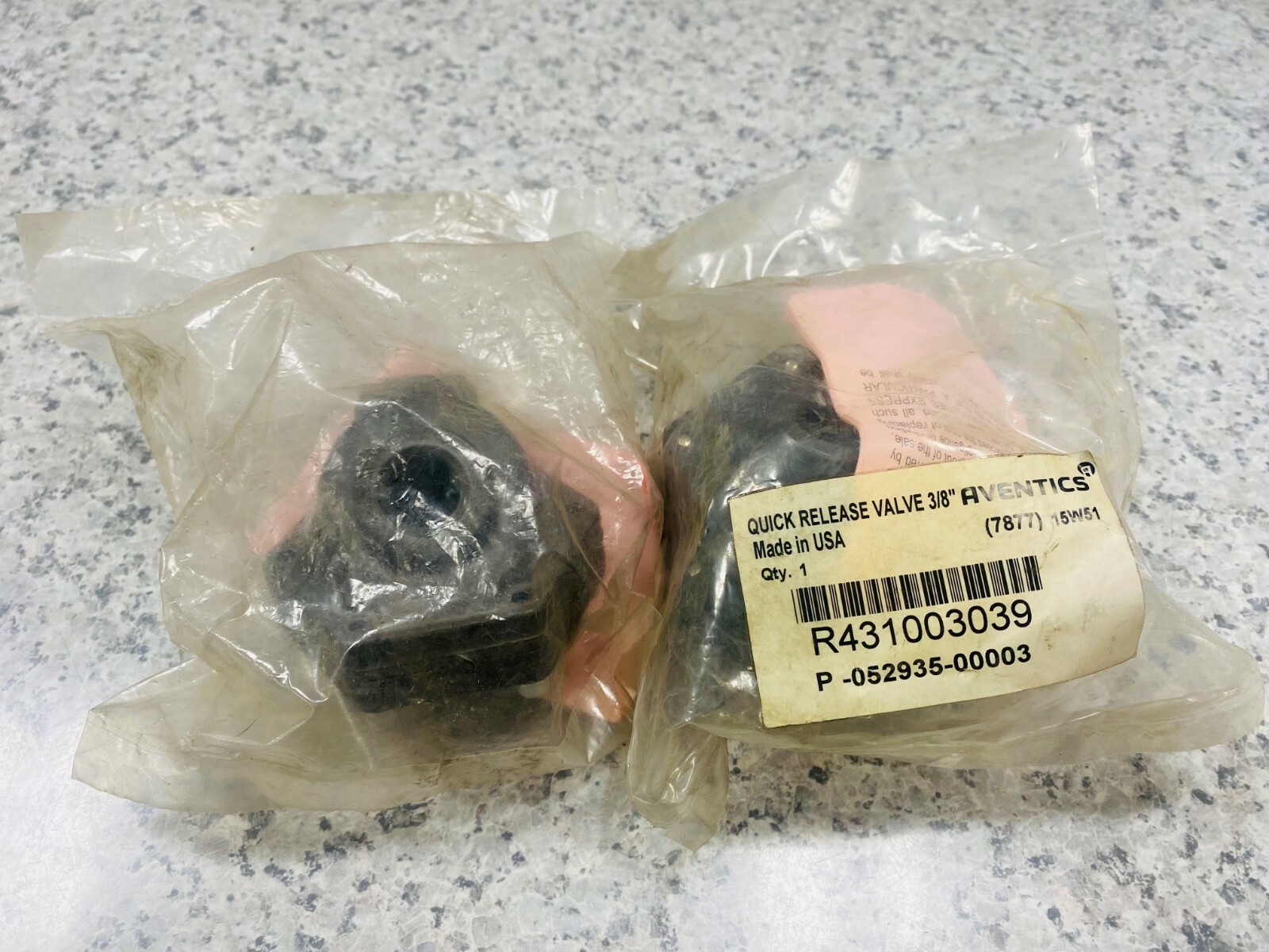 Aventics R431007444 Popular P 069324 0002 Quick Release 8 Set 3 Valve