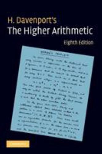 The Higher Arithmetic : An Introduction to the Theory of Numbers by ...