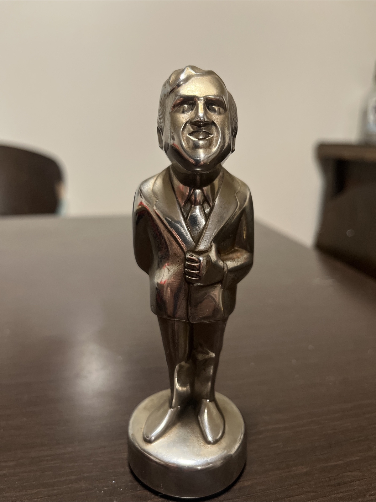 2 Vintage Presidential Paperweights From 1972. Richard Nixon And George ...