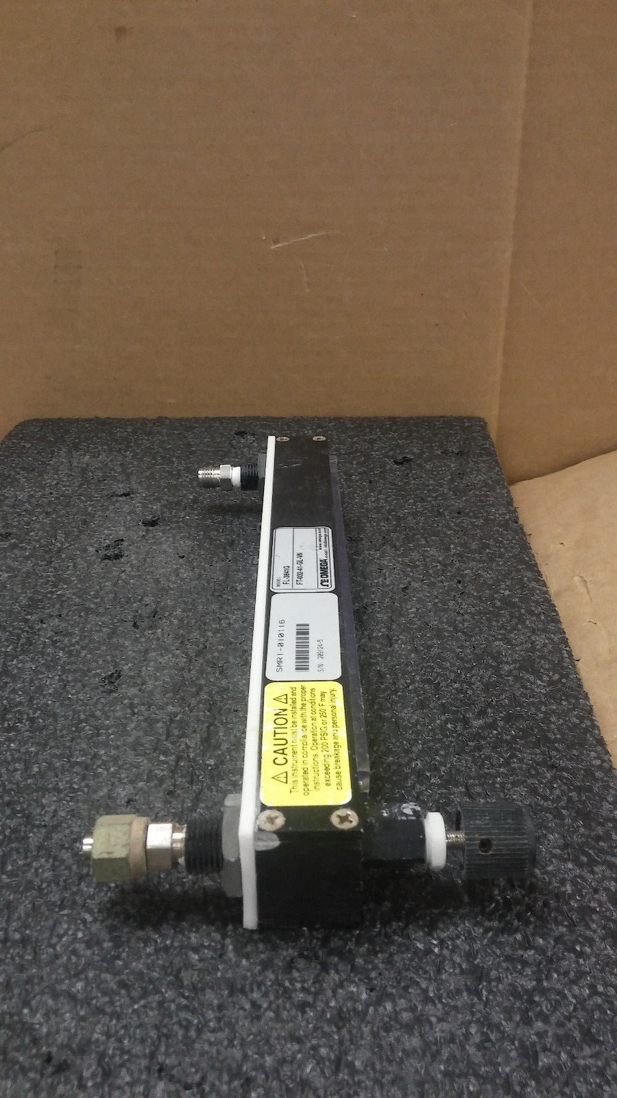 OMEGA FL-3841G FT-032-41-GL-VN FL-3600 Series Rotameters with 150 mm ...