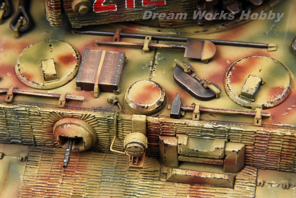 Award Winner Built Dragon 1/35 Wittmann's Tiger 212 Normandy+PE+Metal ...