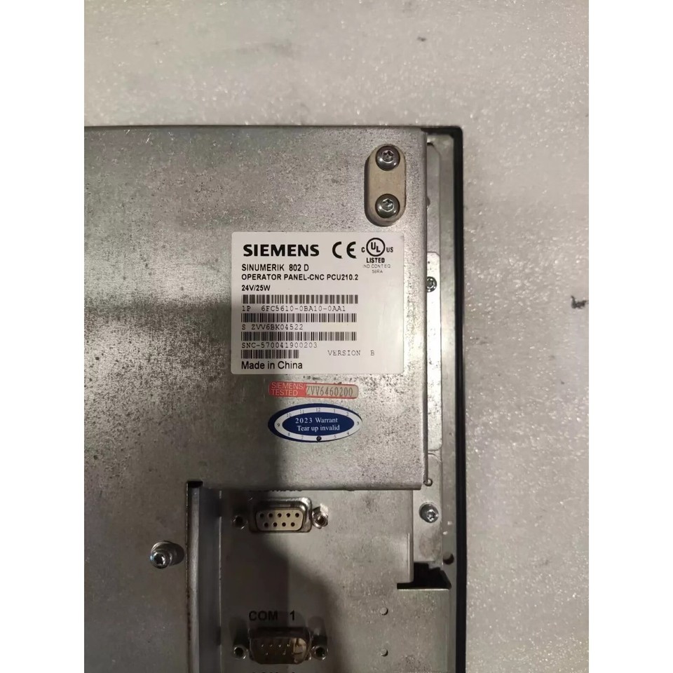 1PCS NEW Siemens 802D CNC system panel 6FC5610-0BA10-0AA1 | eBay