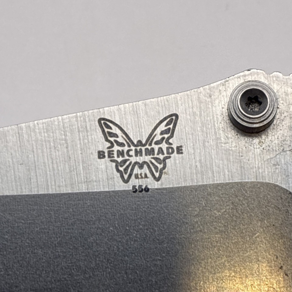 Benchmade 556 154cm Mel Pardue Design Folding Knife Authentic Pre-owned ...