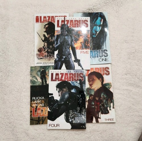 LAZARUS GRAPHIC NOVEL ISSUES 1 - 5 + 'X +66' RUCKA LARK ARCAS IMAGE COMICS | eBay