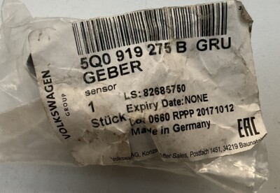 Genuine VW Audi Skoda SEAT PDC parking distance sensor 5Q0919275B GRU ...