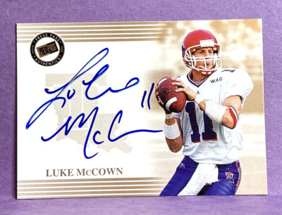 2004 Press Pass LUKE McCOWN Rookie Autograph Card #27 Browns | eBay