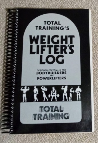 Only 1 on eBay! Dave Draper SIGNED Total Training's Weight Lifter's Log Book | eBay