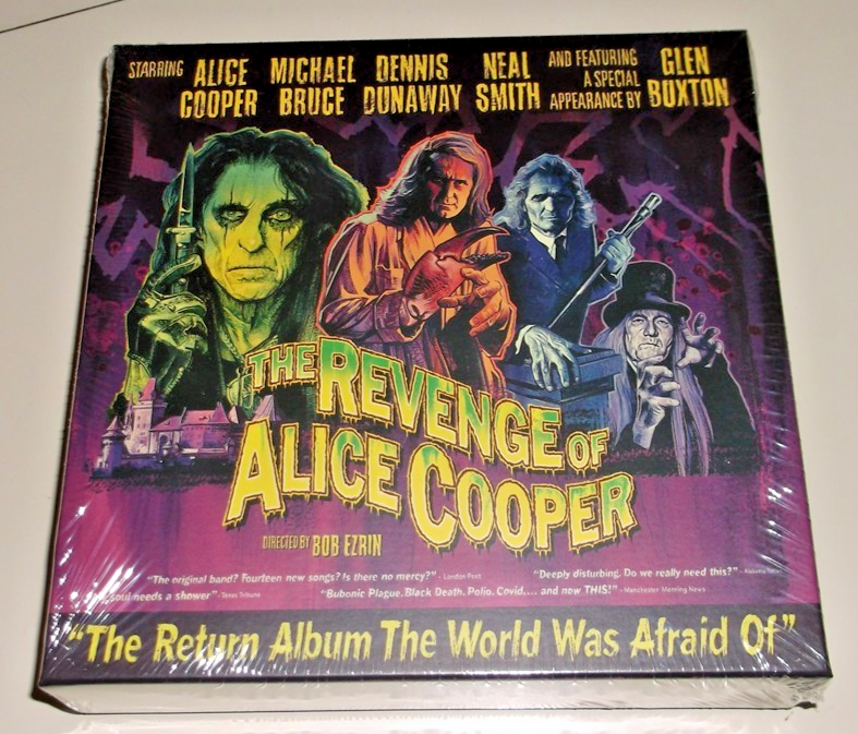 New 2025 REVENGE OF ALICE COOPER BOX SET CD / 7INCH VINYL / ART PRINT ...