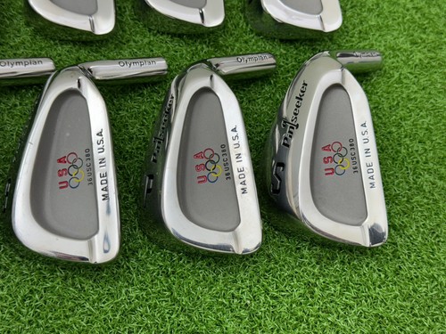 NOS Pinseeker Golf USA OLYMPIAN Iron Set 2-PW SW (Heads Only) Right ...