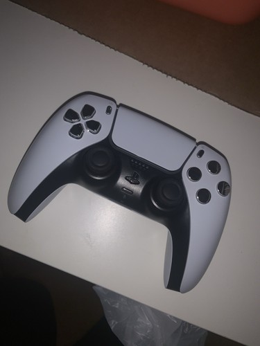 Modded Zone Titan PS5 White/Chrome Controller | eBay
