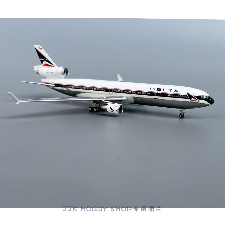 Panda Model 1/400 Delta Air Lines MD-11 N808DE 62428 Finished Aircraft ...