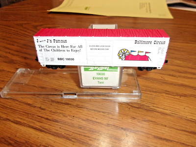 Bev-Bel b 10030 N-scale Baltimore Circus Tent Boxcar #10030 | eBay