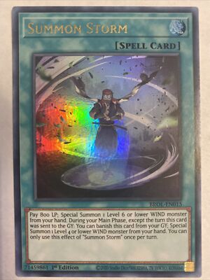 Yugioh! Summon Storm - BROL-EN015 - Ultra Rare - 1st Edition Near Mint ...