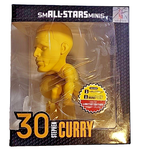 nba small stars mini stephen curry warriors rare color variant yellow ...