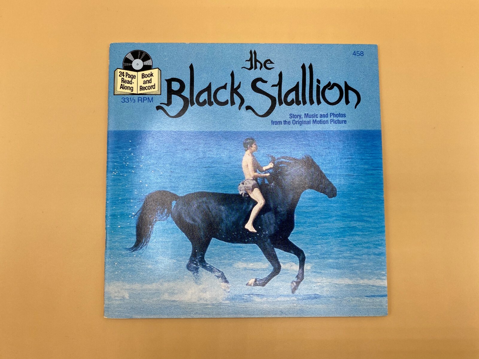 The Black Stallion 33 1/3 Record & Book Vista Vintage Original Vintage ...
