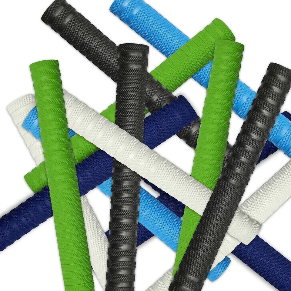 5 x Assorted Cricket Bat Grips - Mix of Colours and Style - Clearance ...