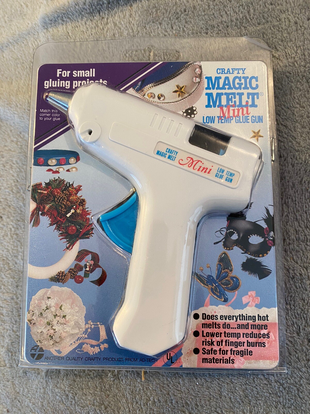BRAND NEW IN PACKAGE Crafty Magic Melt Mini Low Temp Glue Gun Bonder USA Made 26438009774| eBay