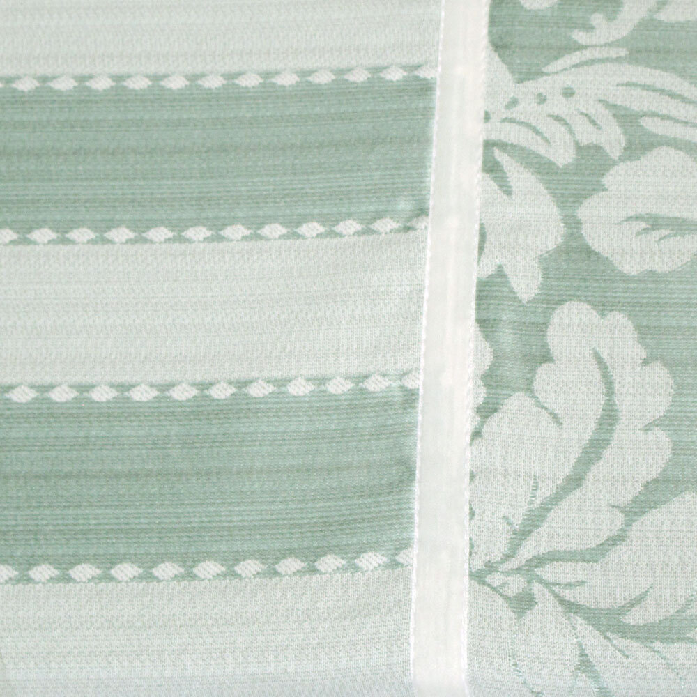Juliette Mint Jacquard Quilt Cover Set King | eBay.de
